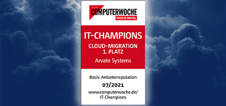 Arvato Systems: 1. Platz für Cloud Migration